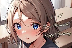 【渡辺曜(わたなべよう)】誕生日まとめ♪4月17日【ラブライブ！サンシャイン!!】 | にじたん